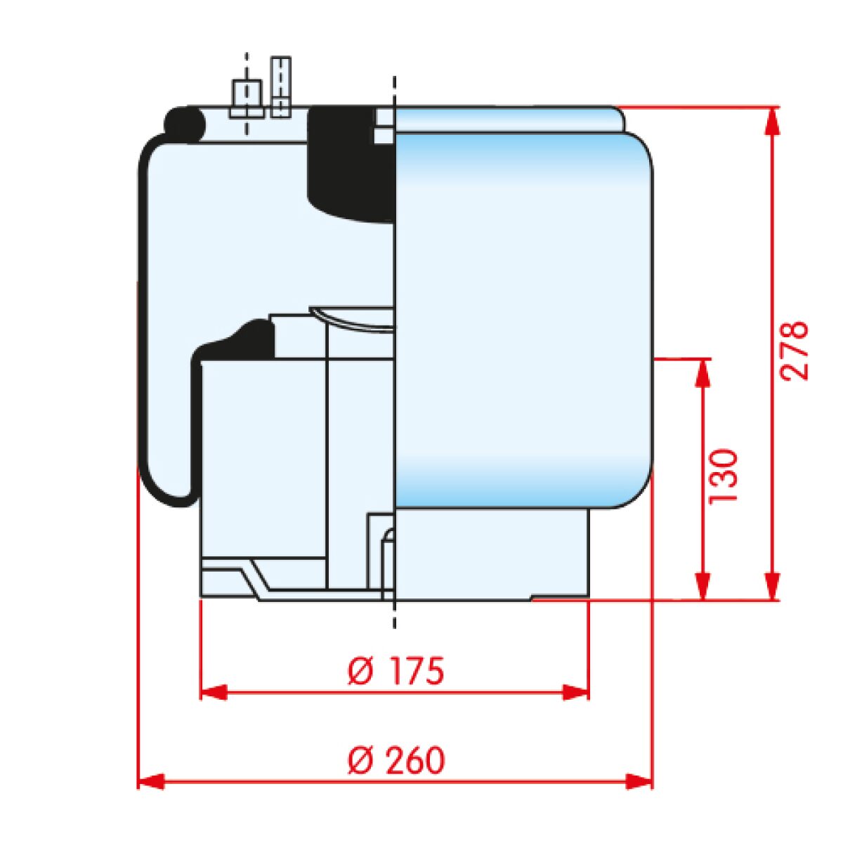 Luchtvering en vering – luchtbalgen