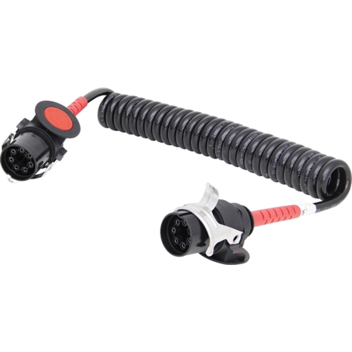 electrospiraal EBS 7 polig lang werklengte 4.5mtr - Truckonderdelenshop.nl