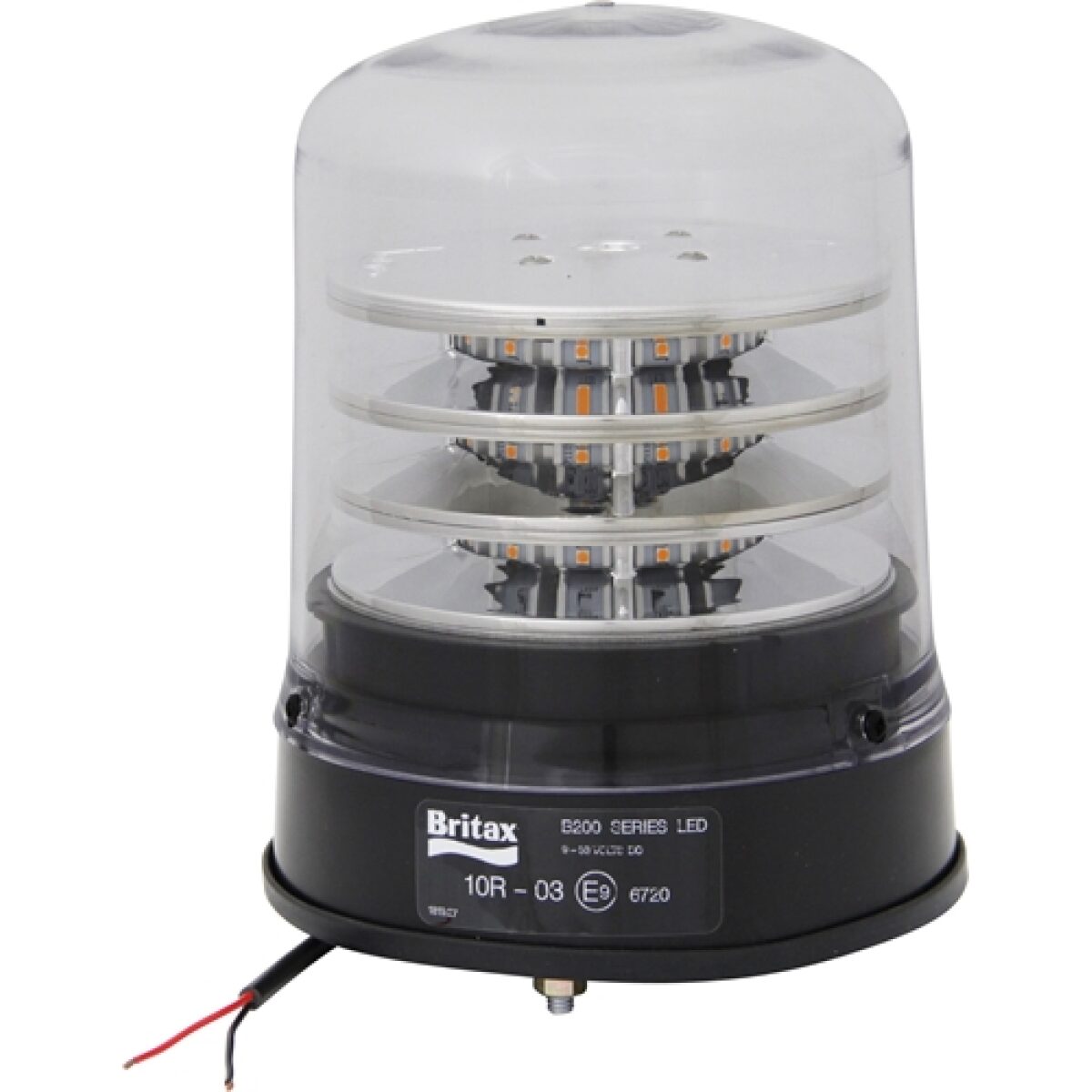 Zwaailamp led Britax helder oranje - Truckonderdelenshop.nl