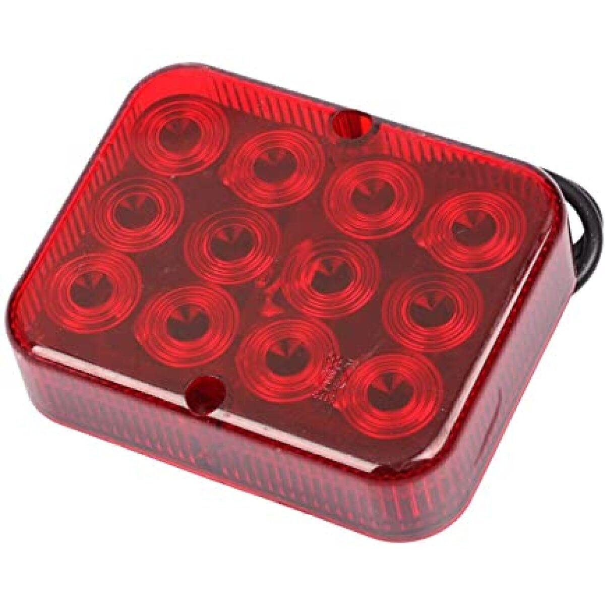 mistlamp led rood 10-30V rechthoekig - Truckonderdelenshop.nl