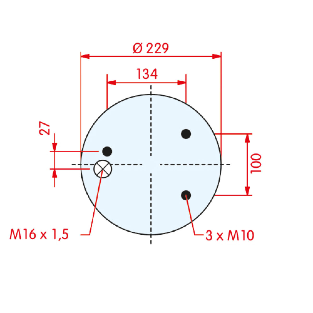 Luchtbalg DAF - Truckonderdelenshop.nl