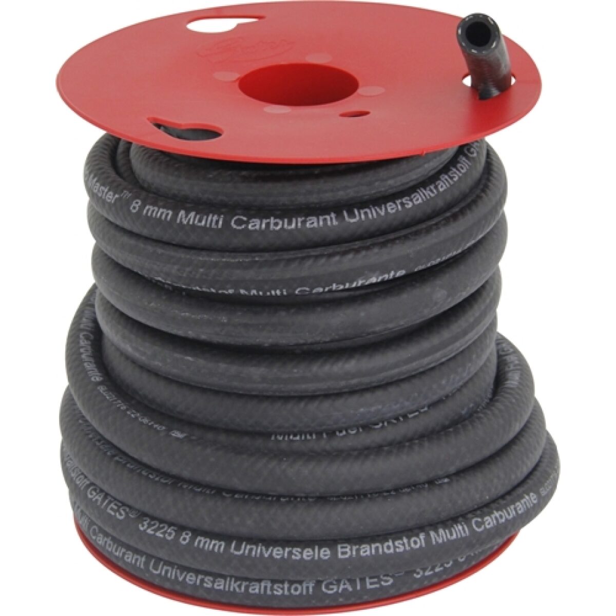 Slang voor brandstof Ø8mm rubber 15mtr - Truckonderdelenshop.nl