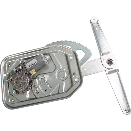 Raammechanisme + motor Scania links - Truckonderdelenshop.nl